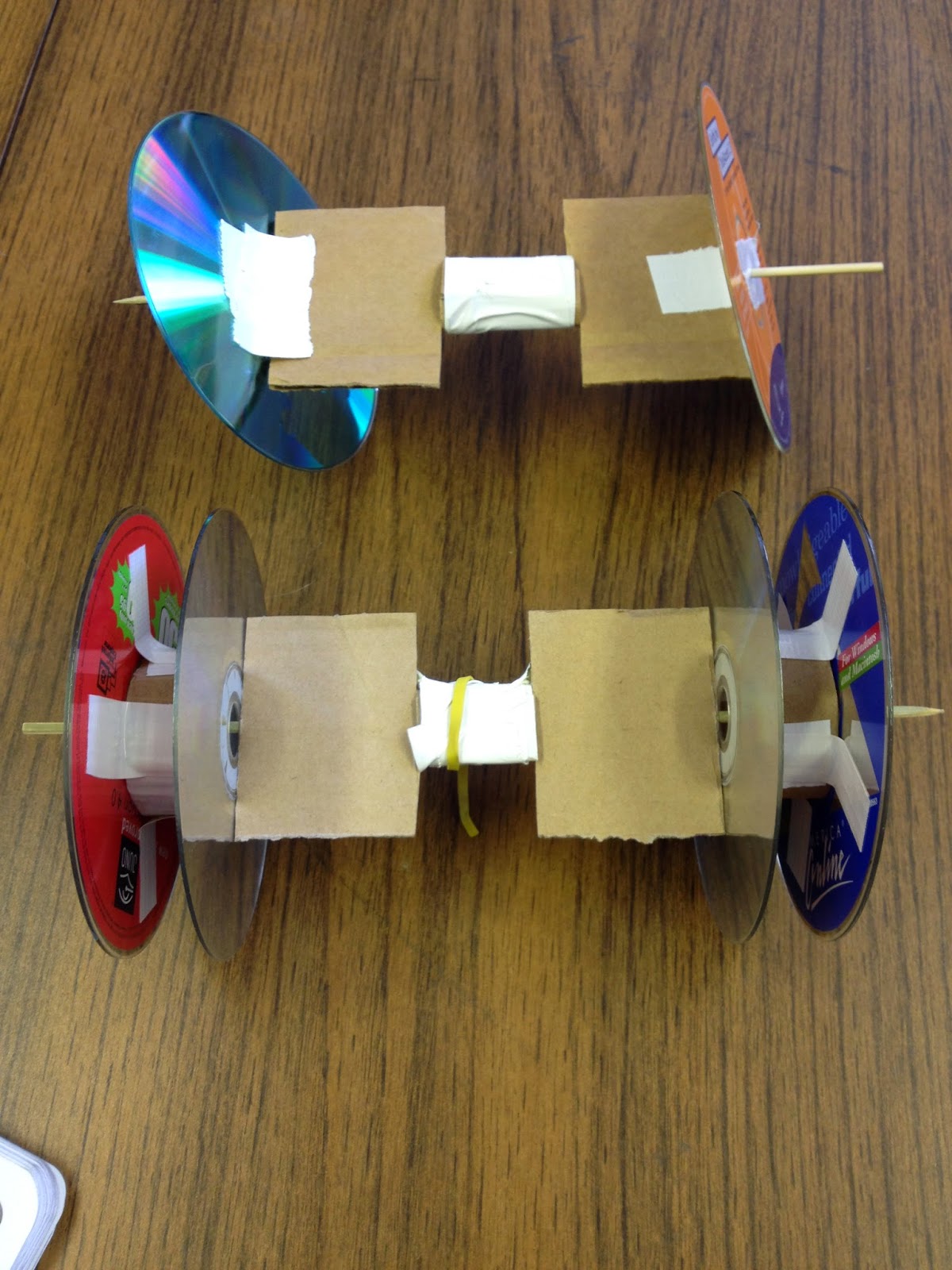 Intro To Design Portfolio: Potential and Kinetic Energy Car: Two Wheels ...