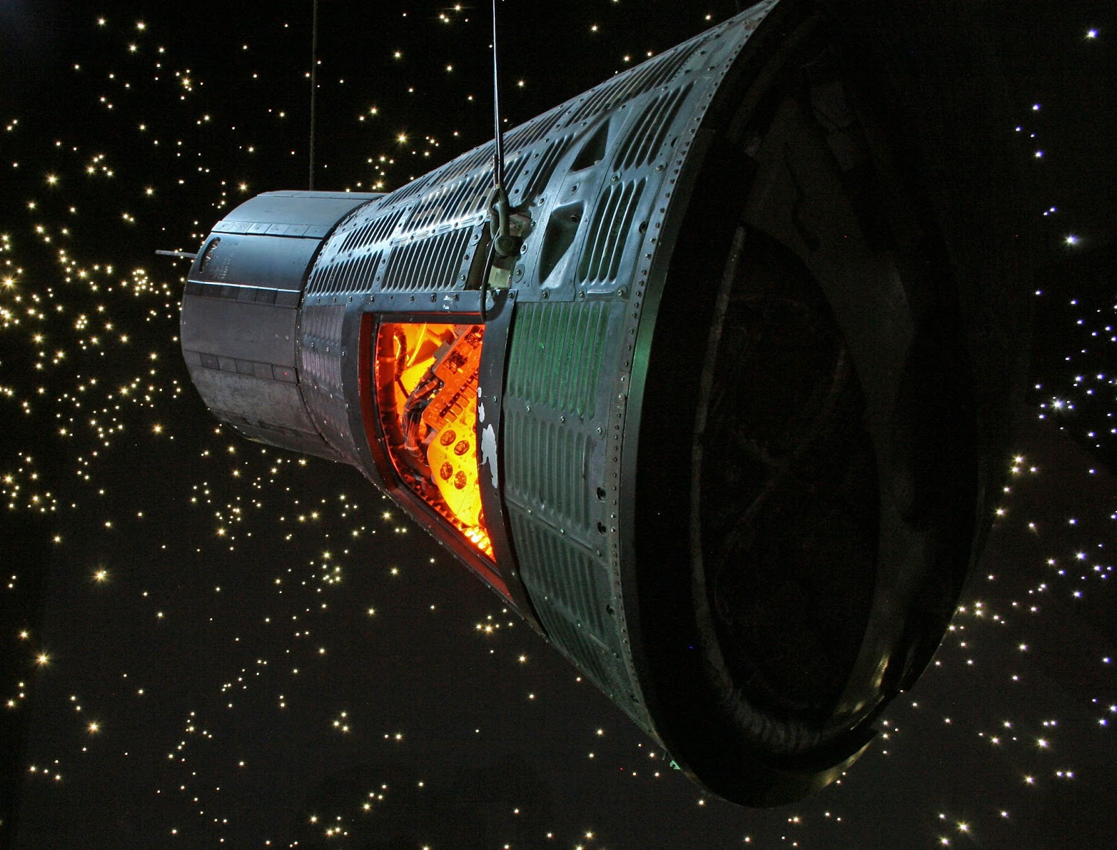 SPACE RELICS: La capsule Mercury - Faith 7 - au Houston Space Center