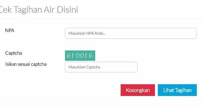Cara cek jumlah Tagihan PDAM secara Online dengan Mudah dan aman | CARA ...