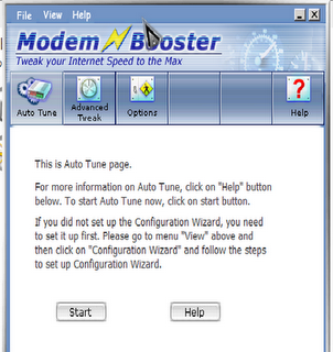 Modem Booster, software untuk mempercepat koneksi internet modem ...