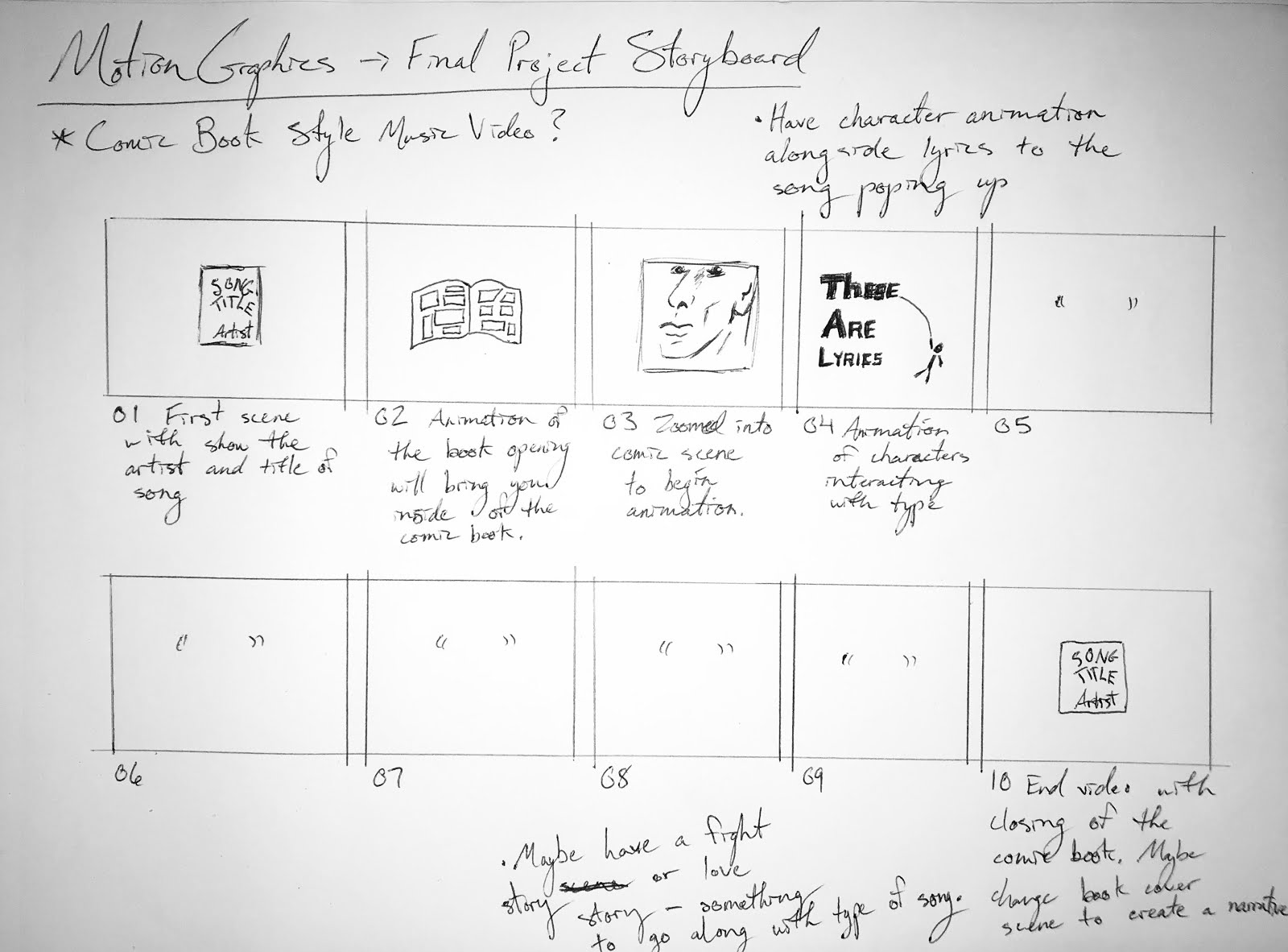 Final Project Proposal & Storyboard