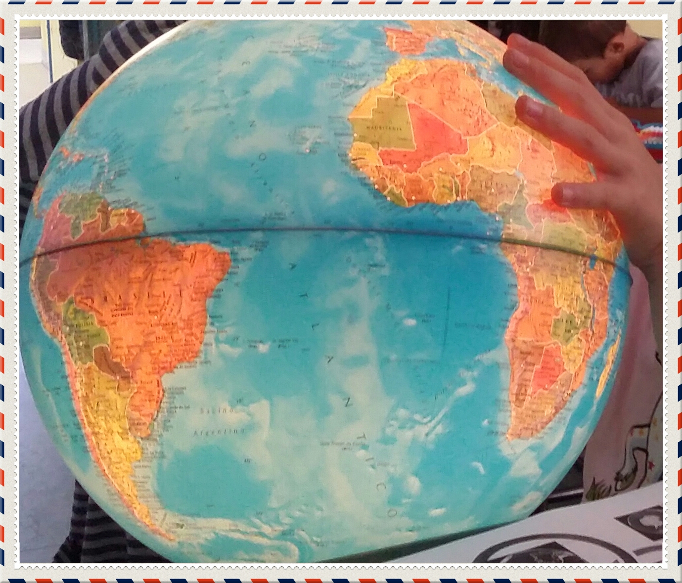 FANTASIA IN VOLO: IL MAPPAMONDO