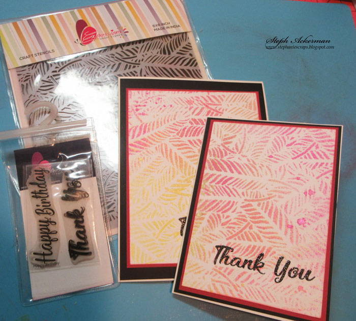 Live Laugh Scrap with Steph Ackerman: Thank You Cards with Expressions ...