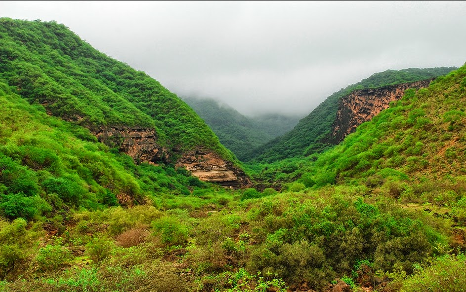 Salalah - Dhofar region in Sultanate of Oman: Mountains of Dhofar