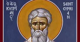 Fathers of the Church: Catholic Encyclopedia: St. Cyprian of Carthage