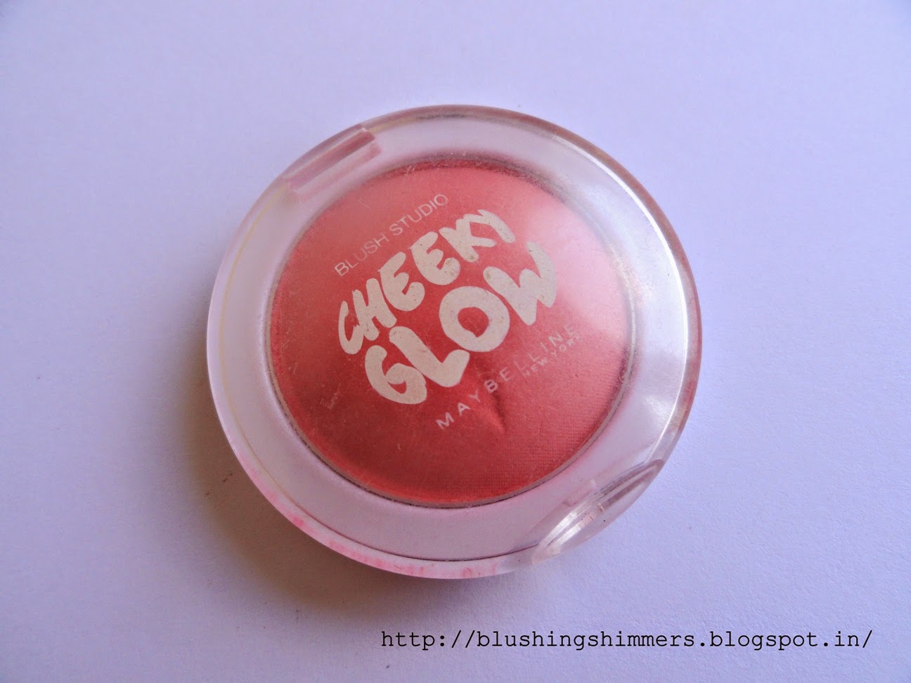 Blushing Shimmers: Maybelline Cheeky Glow : Peachy Sweetie