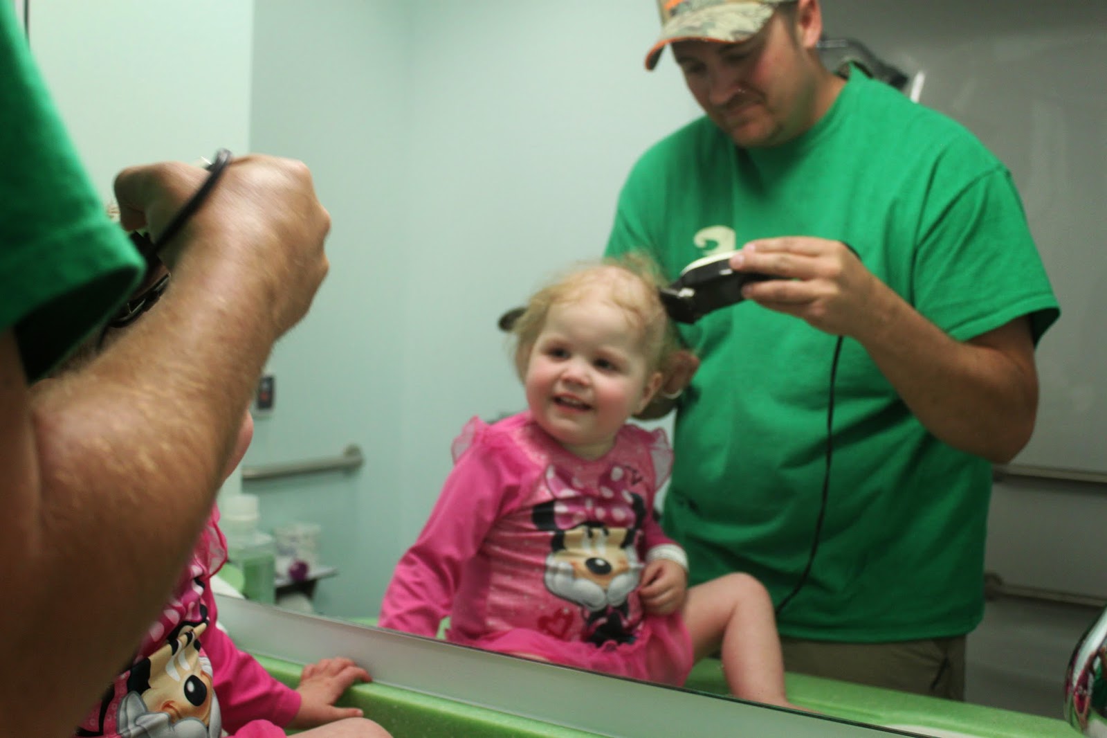 Kickin it for Kinslee: no energy...hair loss...hospital stay...tons of ...