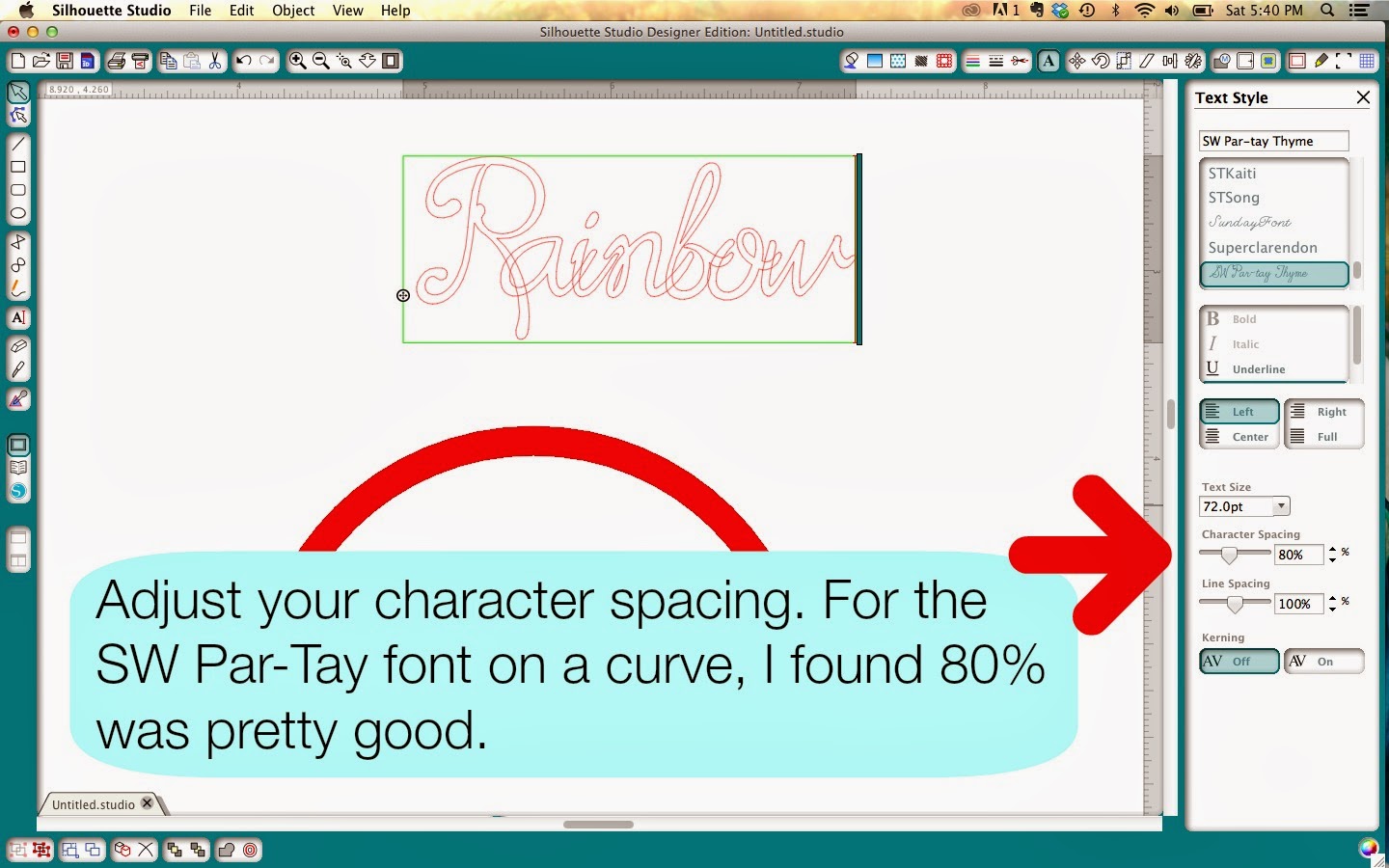 Samantha Walker's Imaginary World: TEXTING Silhouette Style by Allie!