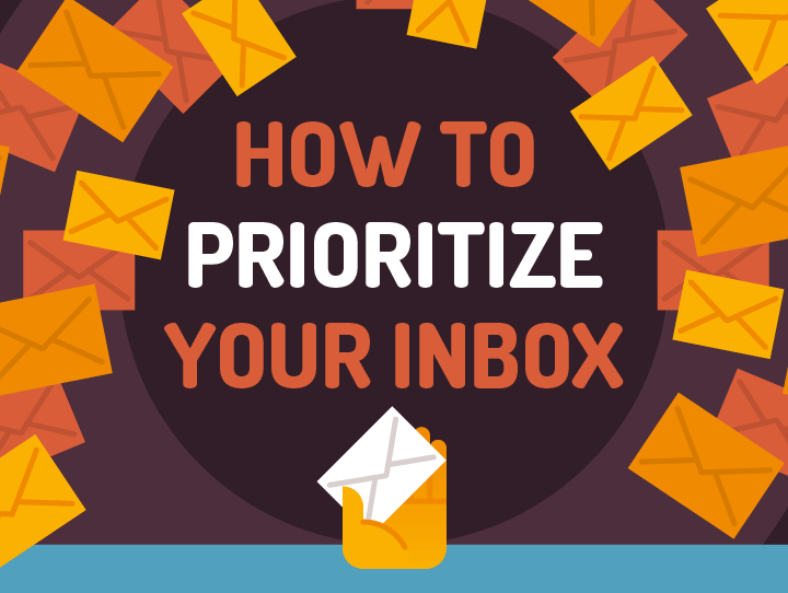 How to Prioritize Your Inbox - #infographic