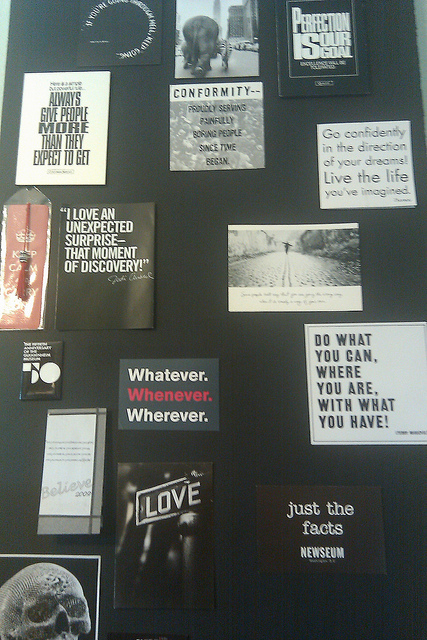 FOCAL POINT STYLING: DIY MAGNET QUOTE BOARDS & DOORS