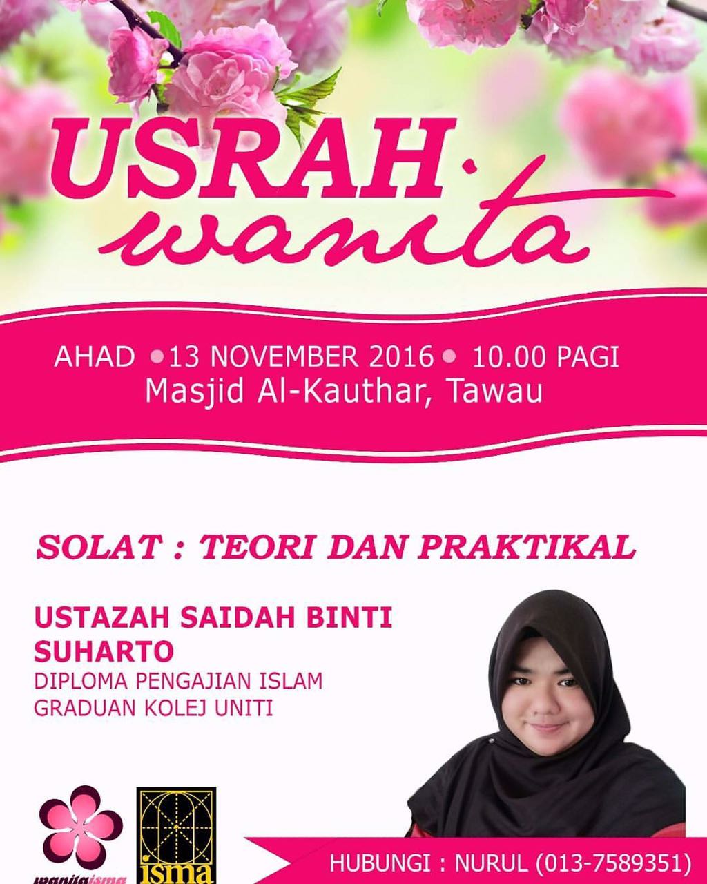 Usrah Wanita ~ Solat Teori dan Pratikal - Unni Anje