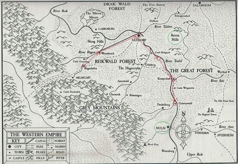 Billy Goes to Mordor: WFRP Empire Campaign: Session 14