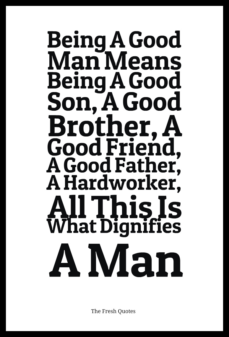 Set Apart for More: Real Men. Good Men.