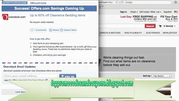 Free Promo Codes and Coupons 2023: Overstock Coupons