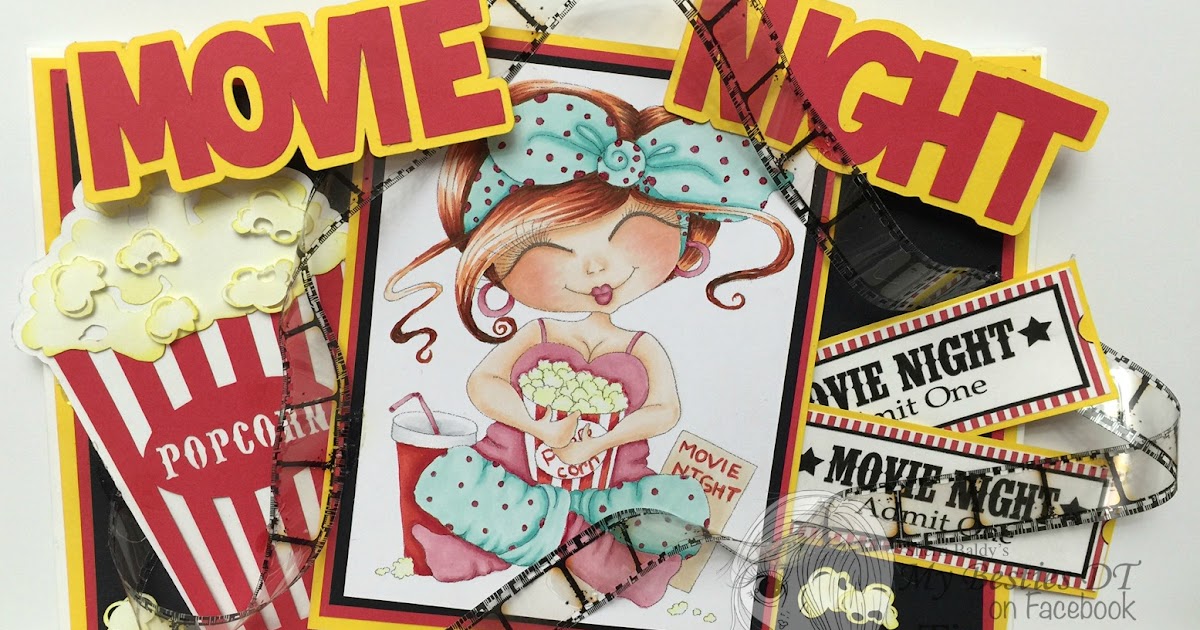 Toadally Love To Craft: Movie Night With Fluffy Bestie