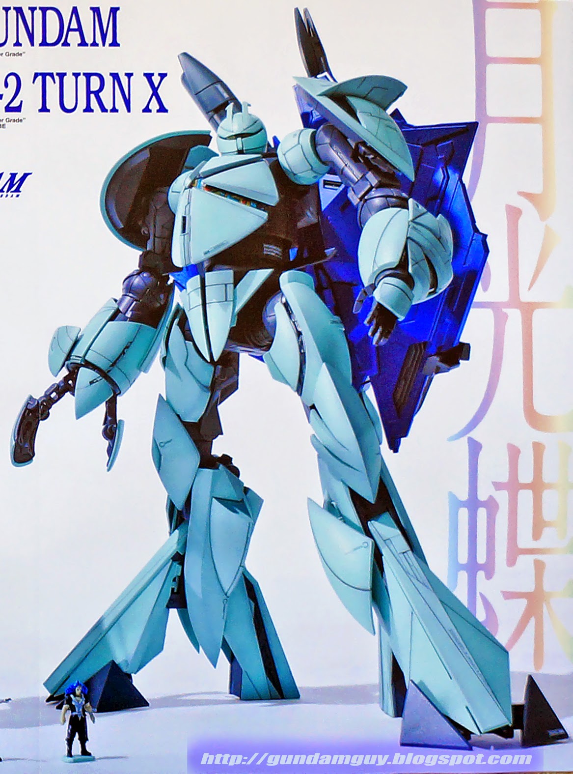 GUNDAM GUY: 1/100 WM-M01 Turn A Gundam + 1/100 Concept-X 6-1-2 Turn X ...