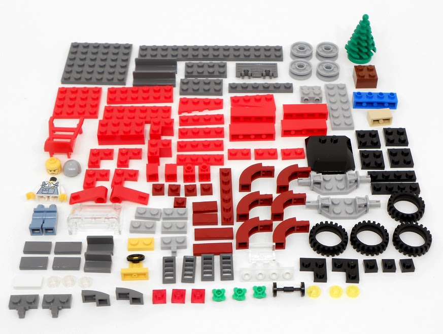 Oz Brick Nation: LEGO Exclusive 40083: Christmas Tree Truck Review.