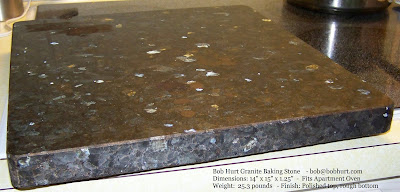 Bob Hurt: Bob Hurt's Granite Baking Stone