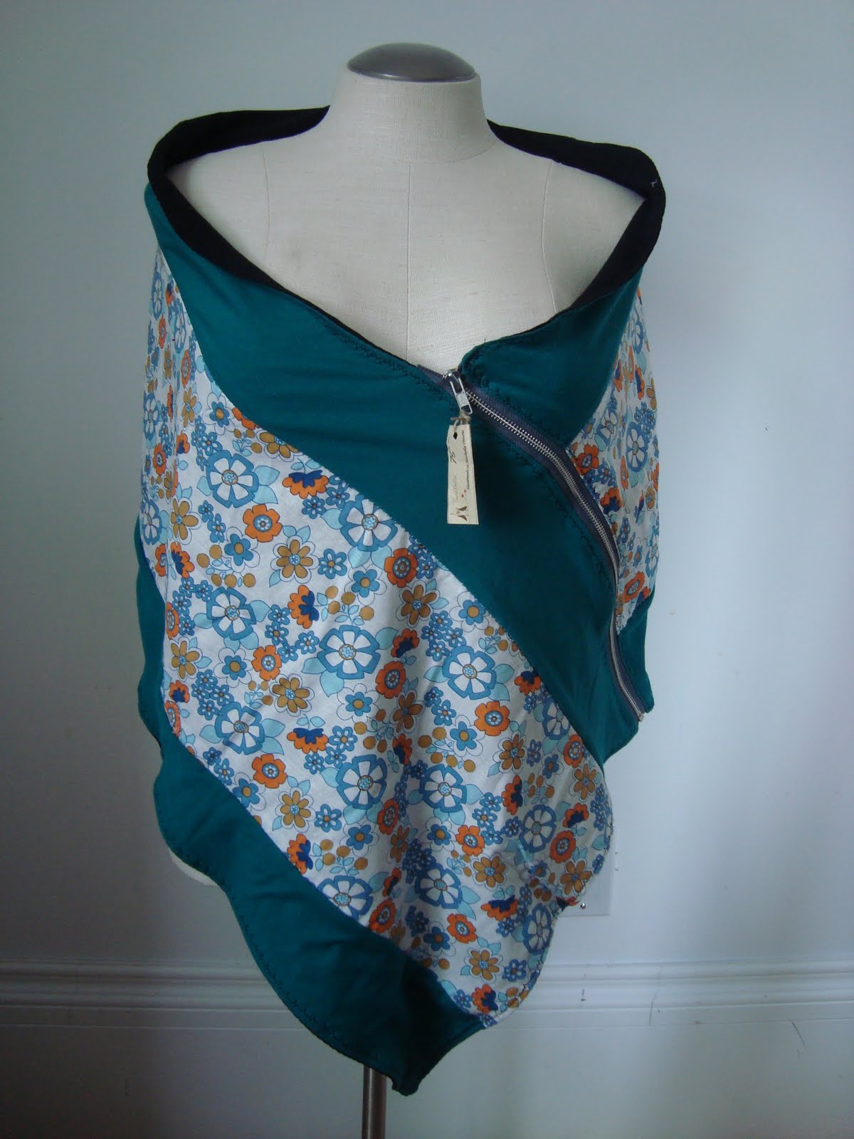 The Wooly Owl: Only Owl reversible nursing shawl