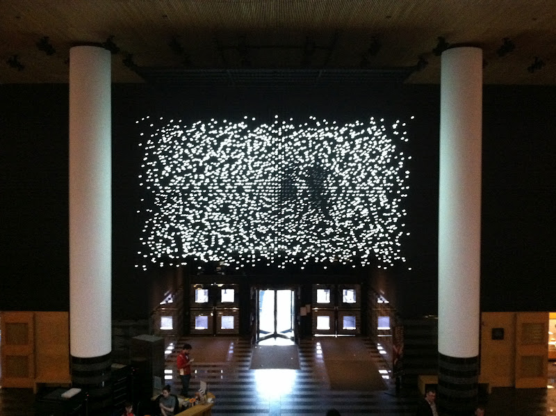 dayoutlast: Jim Campbell "Exploded Views," 2880 LED lights and custom ...