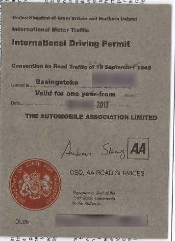 Can I drive abroad with UK license?
