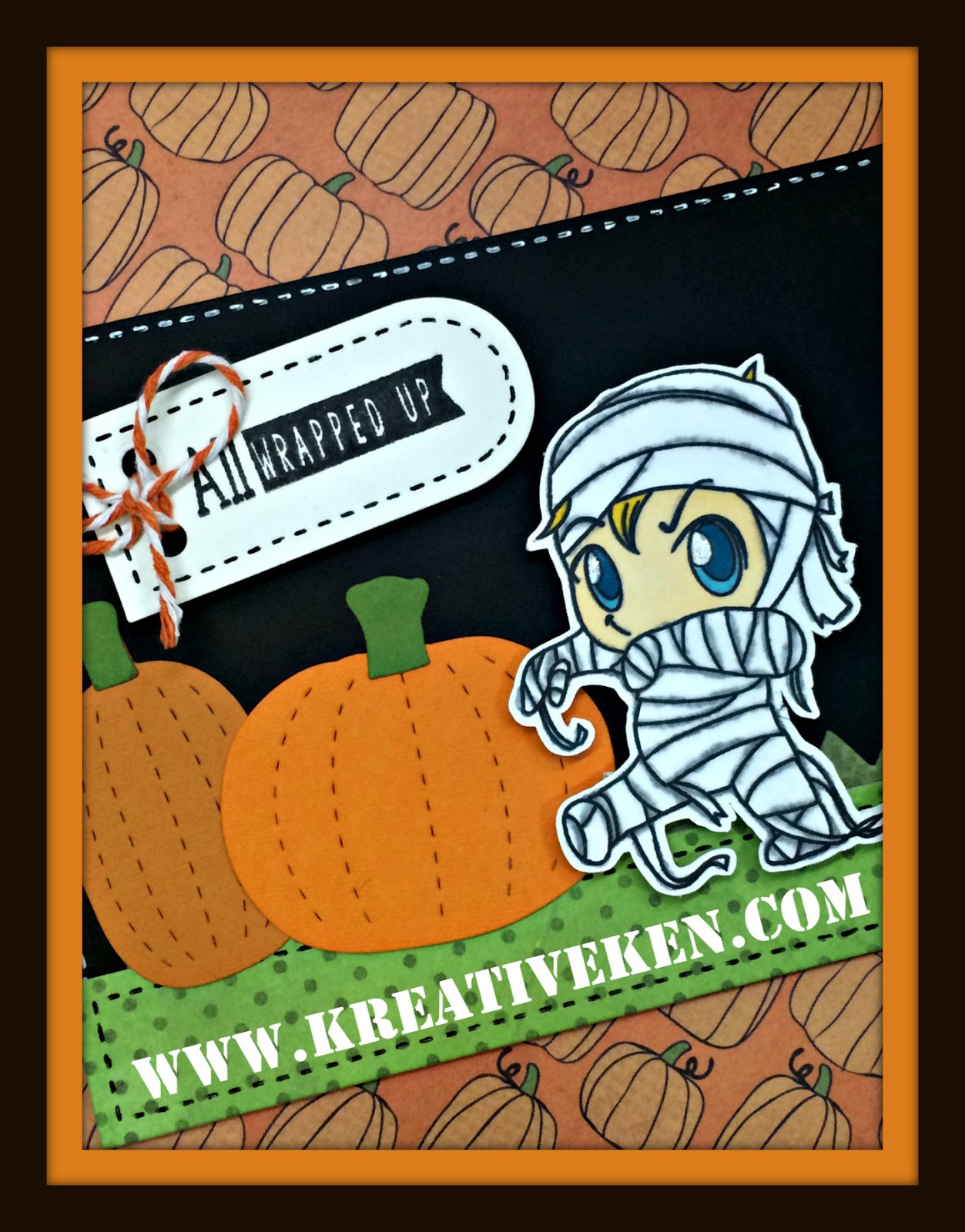 ALL WRAPPED UP CARD | Ken's Kreations