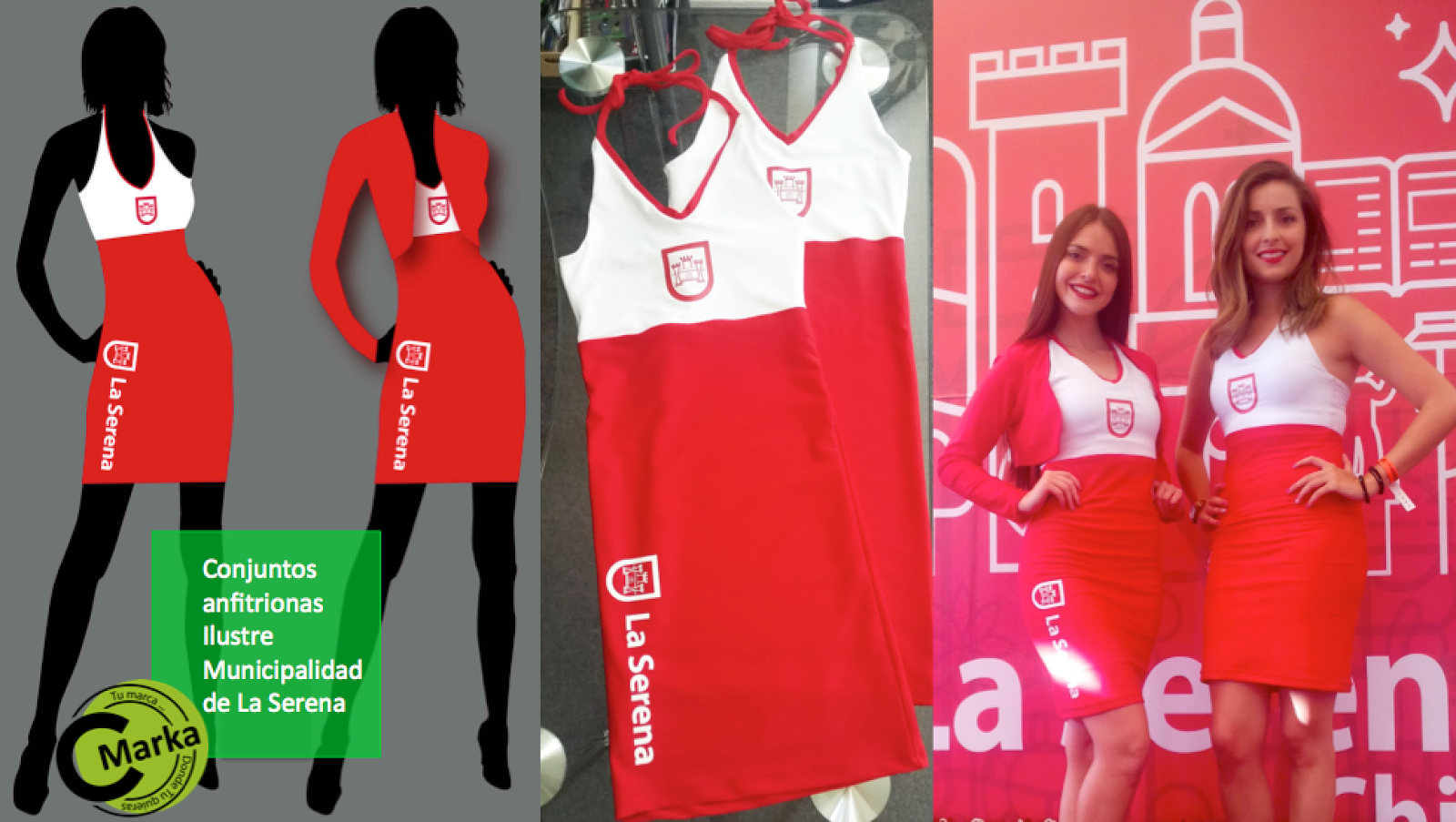 CMarka / PLUS+MAX: ROPA ANFITRIONAS ILUSTRE MUNICIPALIDAD DE LA SERENA