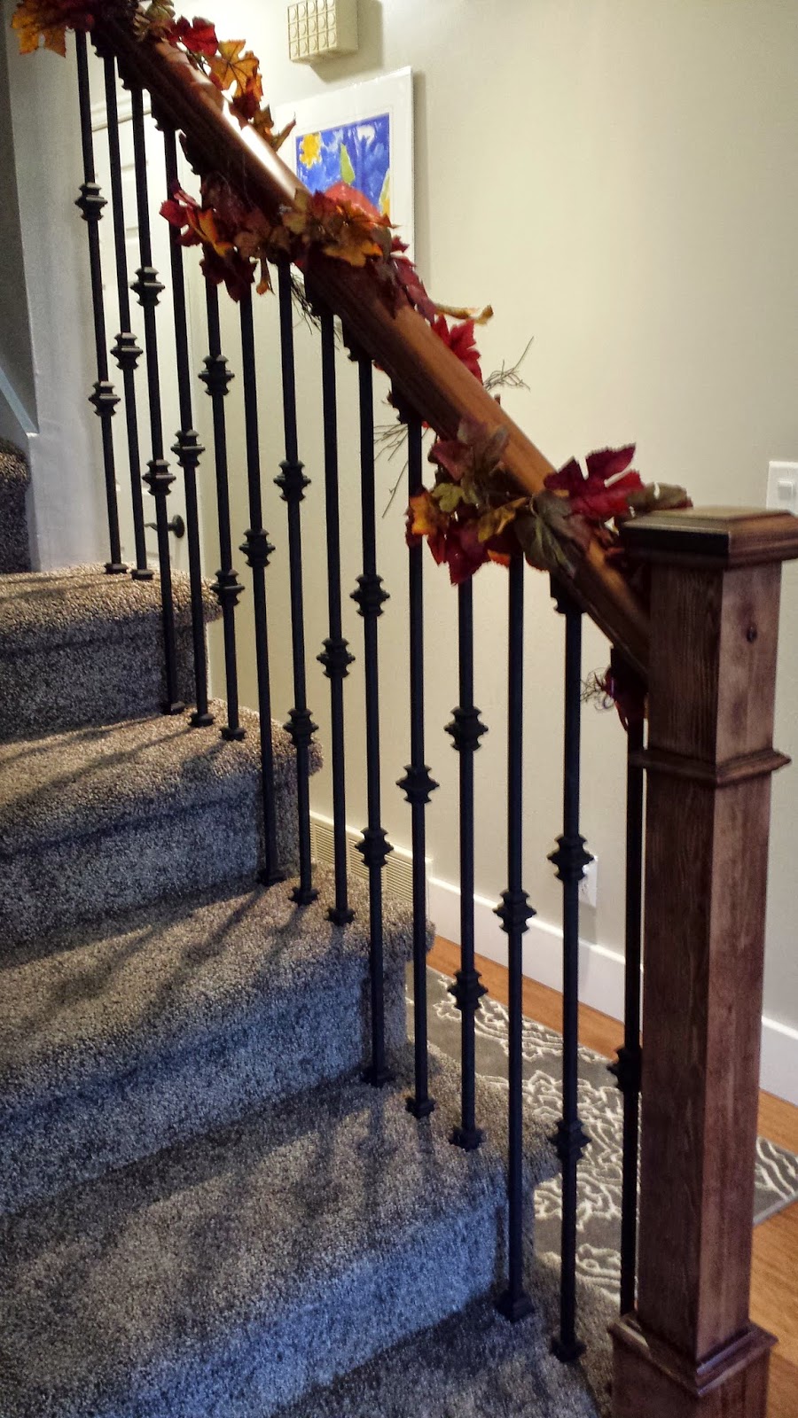 Fun Ideas to Share: Banister Makeover