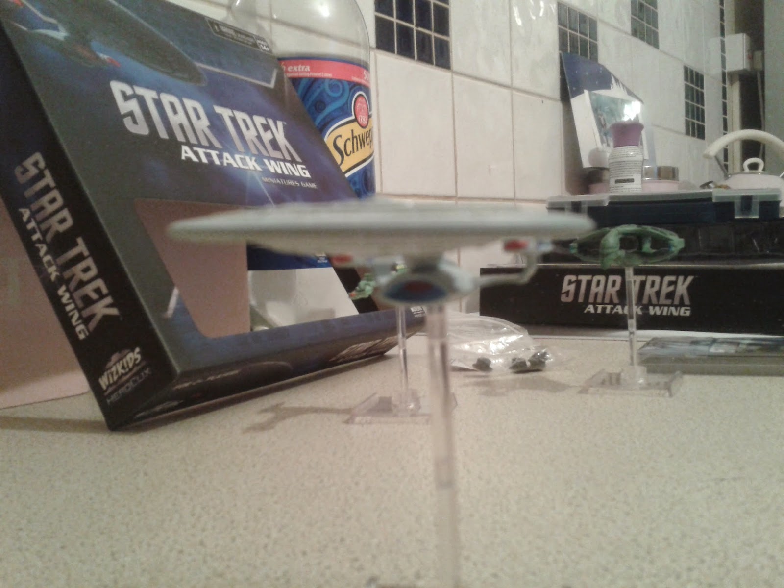 Star Trek Attack Wing Starter Set unboxing