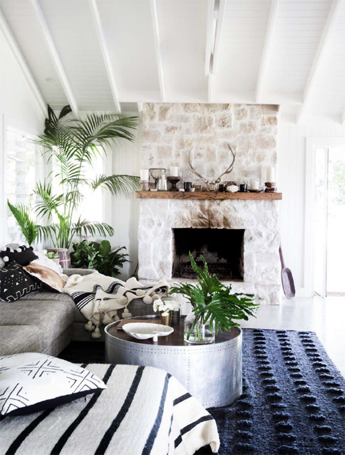 ASHLEY MINNINGS: Trend Obsession: Whitewashed Fireplaces