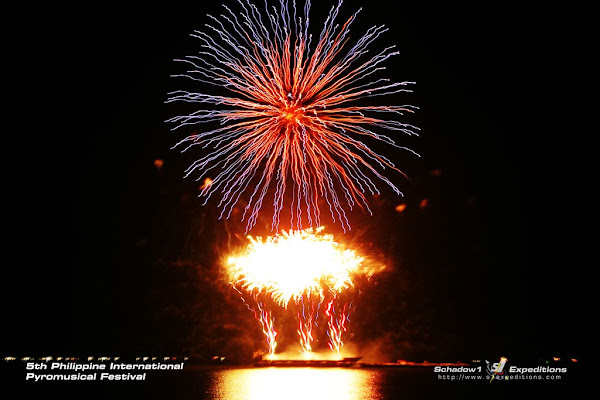 5th Philippine International Pyromusical Competition - Explosions ...