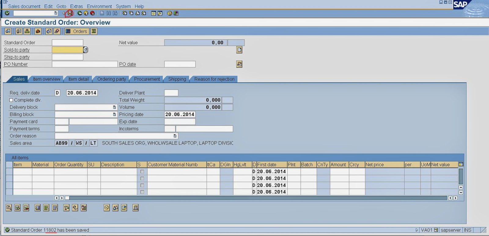 TECHSAP : 2.BAPI- How to Use Standard BAPI