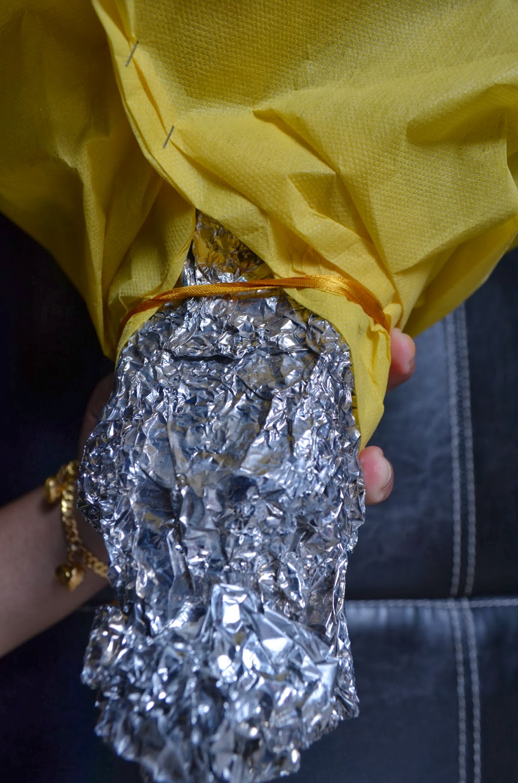 from my garden: Bunga Konvo ( How to make a Flower Bouquet For a ...