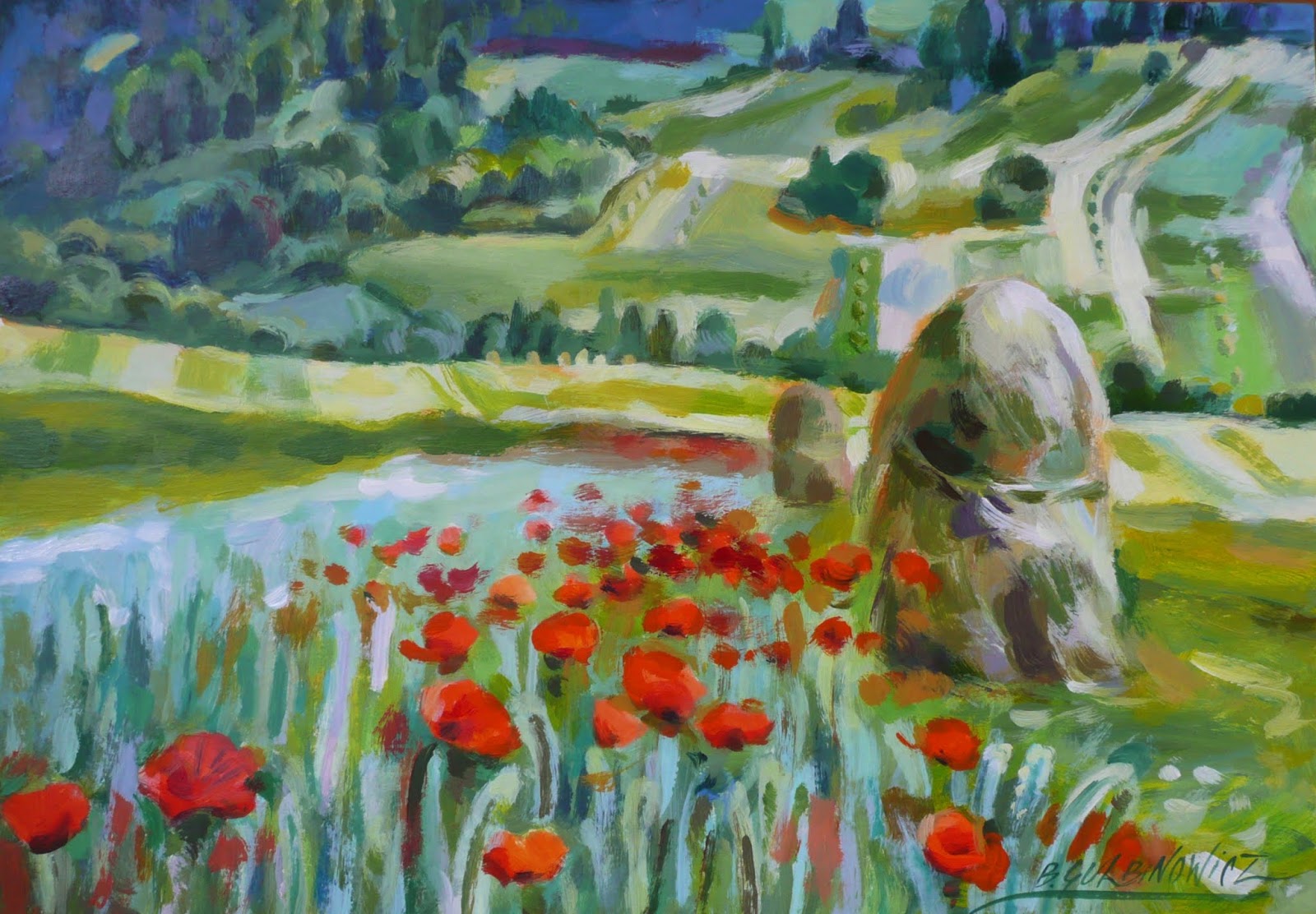 Galeria Szczęśliwych Obrazów: Pejzaż. Stóg siana