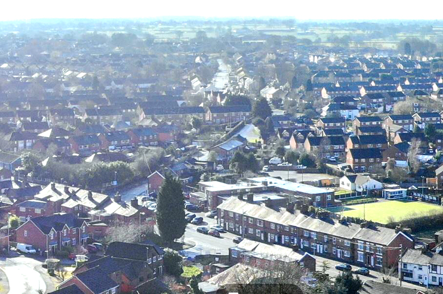 THE MIDDLEWICH DIARY: AERIAL VIEW OF MIDDLEWICH 2018 by Chris Fuchs