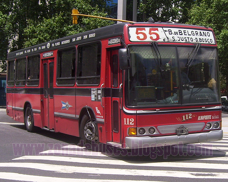 Colectibus - Zona de Buses: LINEA 55
