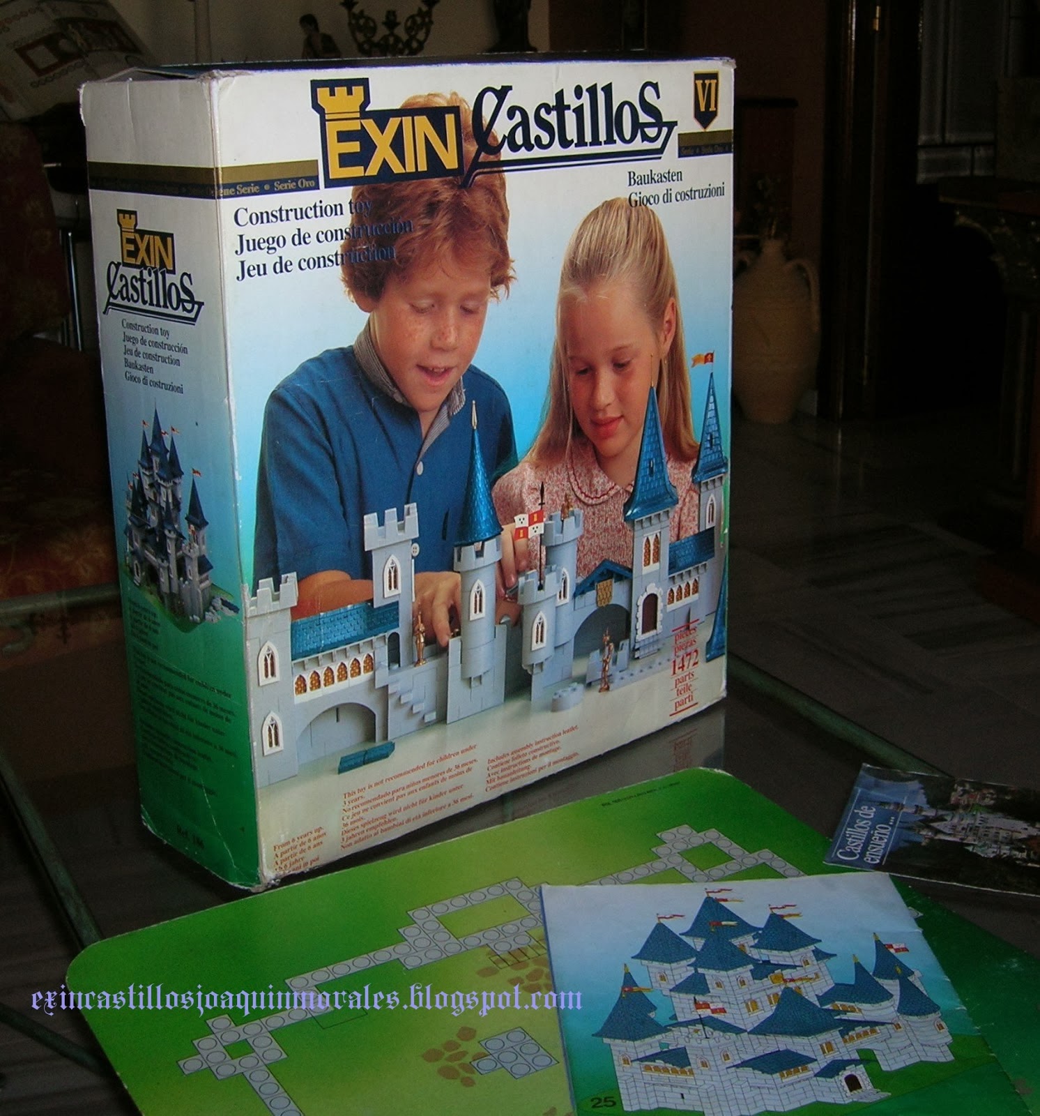 EXIN CASTILLOS ¡ EL JUGUETE QUE HACE HISTORIA ! ... para construir mil ...