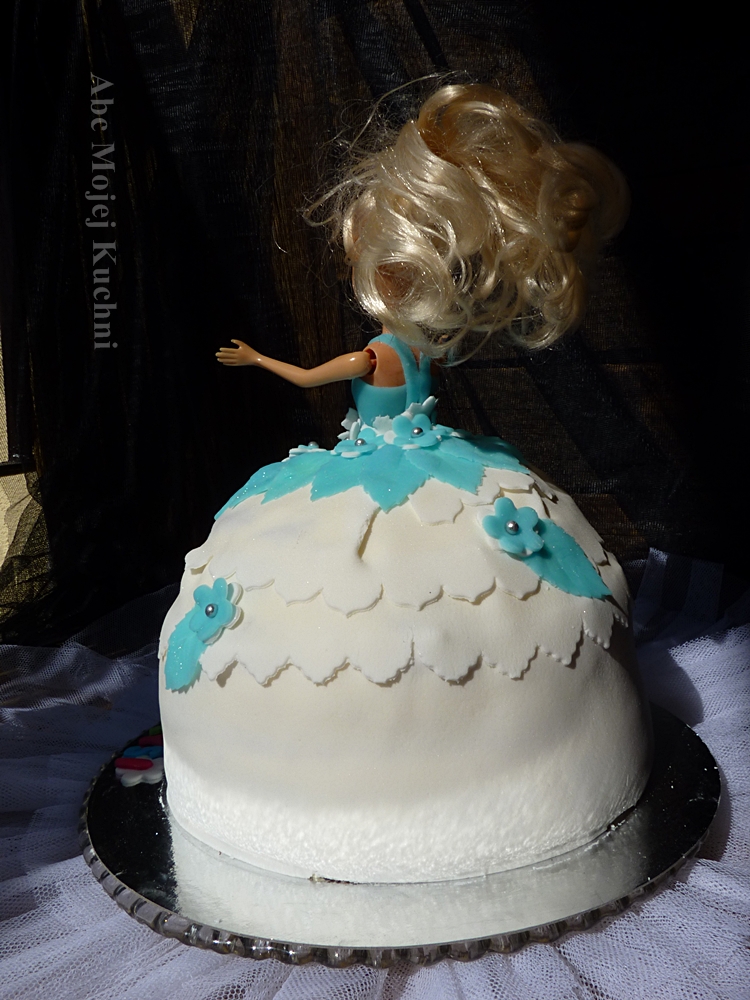 Tort lalka Barbie