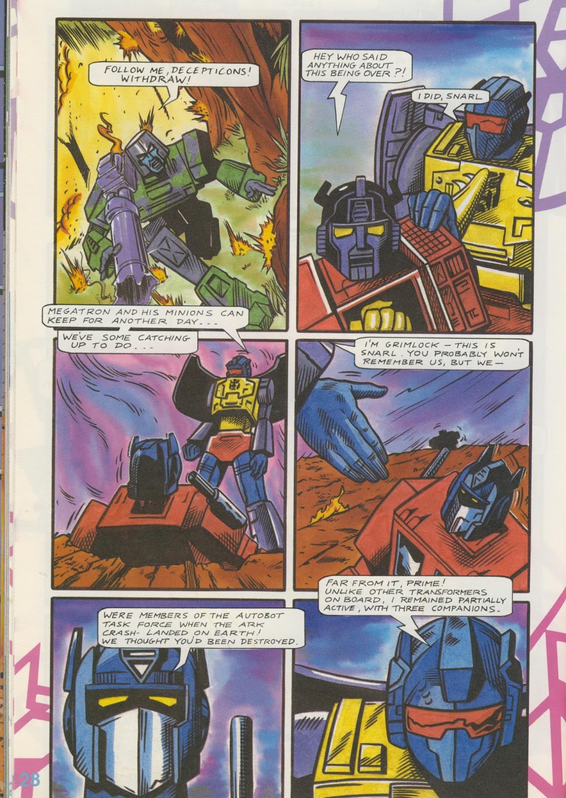 Boys Adventure Comics: Transformers Generation 2 annual (part 3)