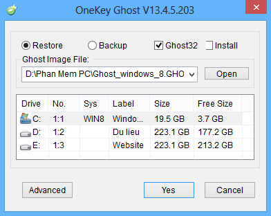 OneKey Ghost [.GHO] [support MBR] v14.5.8.215 updated | IPC-TECH