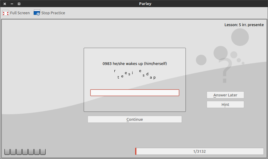 UnaDe25: Software Educativo en Linux: Parley
