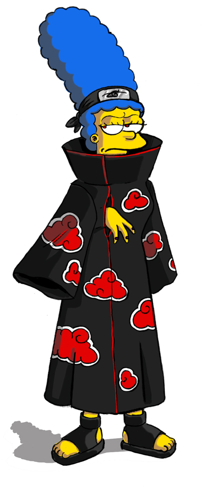 Homer crossover in Naruto | Anime Jokes Collection