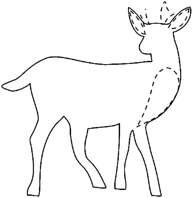 MENTŐÖTLET - kreáció, újrahasznosítás: Rénszarvas és őzike