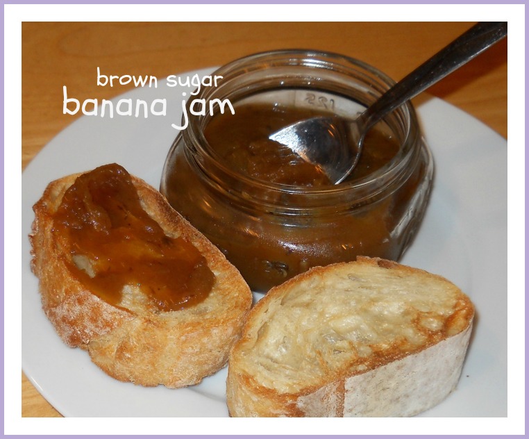 Been There. Done That.: brown sugar banana jam