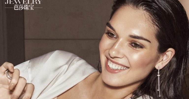 Julia Fort strips to bridal lingerie for Harper's Bazaar China