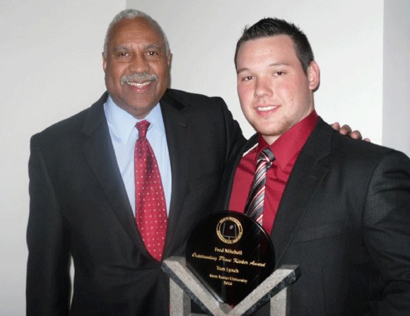 Coach Zauner's Blog...: Tom Lynch Wins Fred Mitchell Award