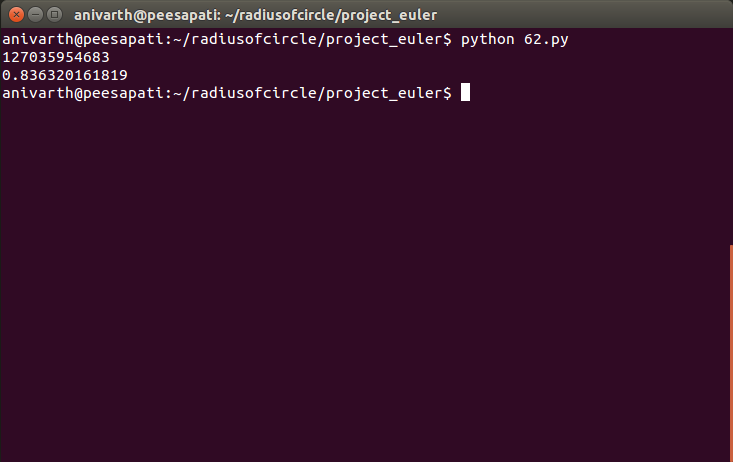 Project Euler Problem 62 solution with python