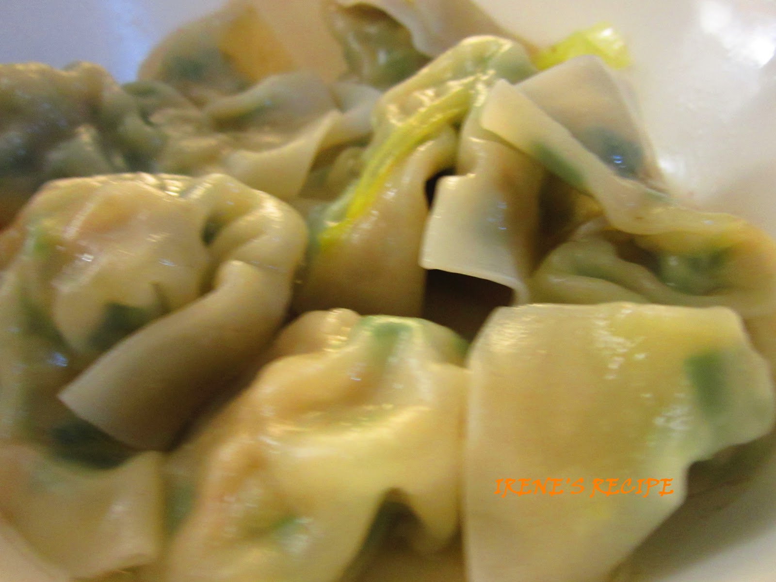 Irene's Recipe: Kuchay Wanton Dumplings