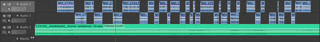 Charlotte's Media Blog: P1 sound timeline.