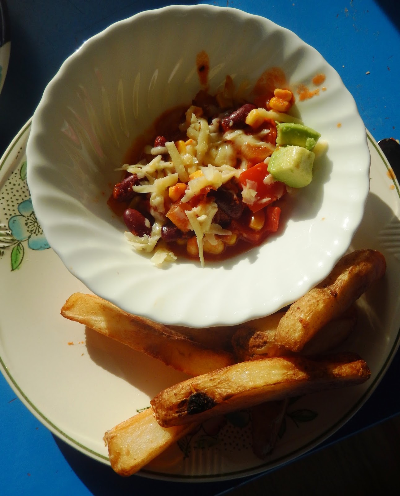 Mexican Bean Hash with McCain Rustic Chips